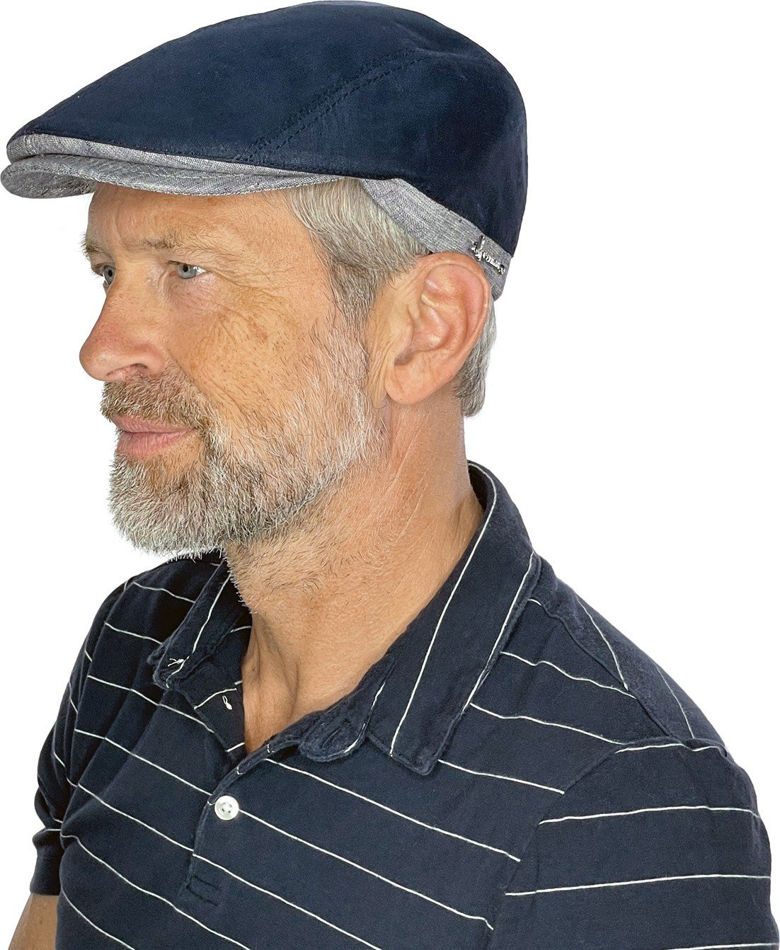 NORTON Two-tone flat cap | Herman Belgium